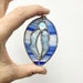 Body Handmade Stain Glass Yoni Suncatcher Vulva Feminine Recycled Glass ...