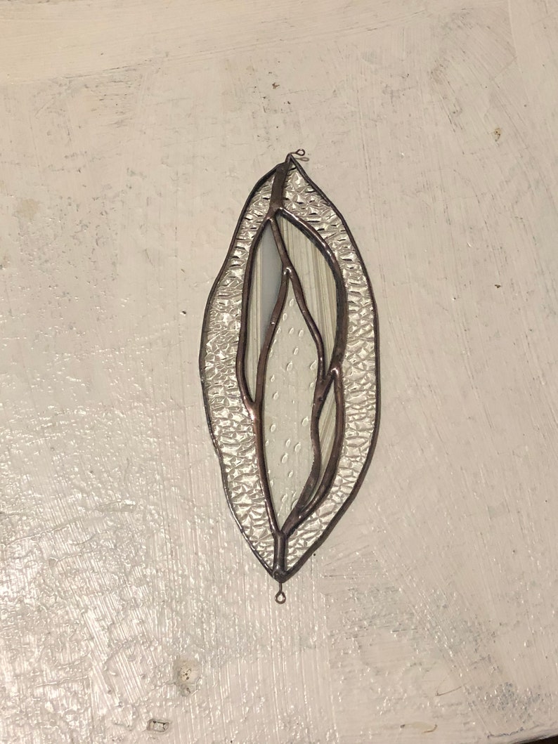 Lady Virgin Vagina Art Stained Glass Window Hanging Suncatcher Etsy
