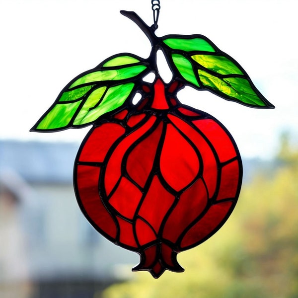 Glass Pomegranate - Etsy