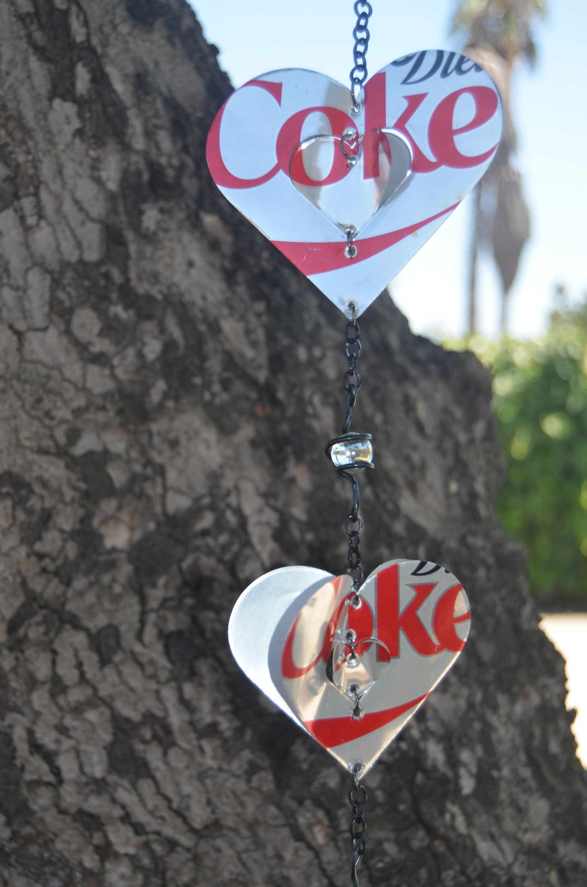 BEAUTIFUL OUTDOOR GARDEN Decoration Diet Coke or Coke Zero | Etsy