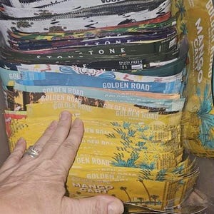 SALE! Pre-cut and Flattened Aluminum Cans for Crafts, Can Flower, for ...