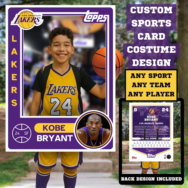 Basketball Card Halloween - Etsy UK