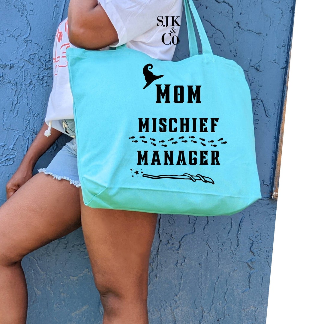 Mom Mischief Bag Manager Tote Universal Studios Gifts Wizard - Etsy