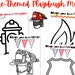 Firefighter Themed Printable Playdough Mats Perfect for - Etsy Canada