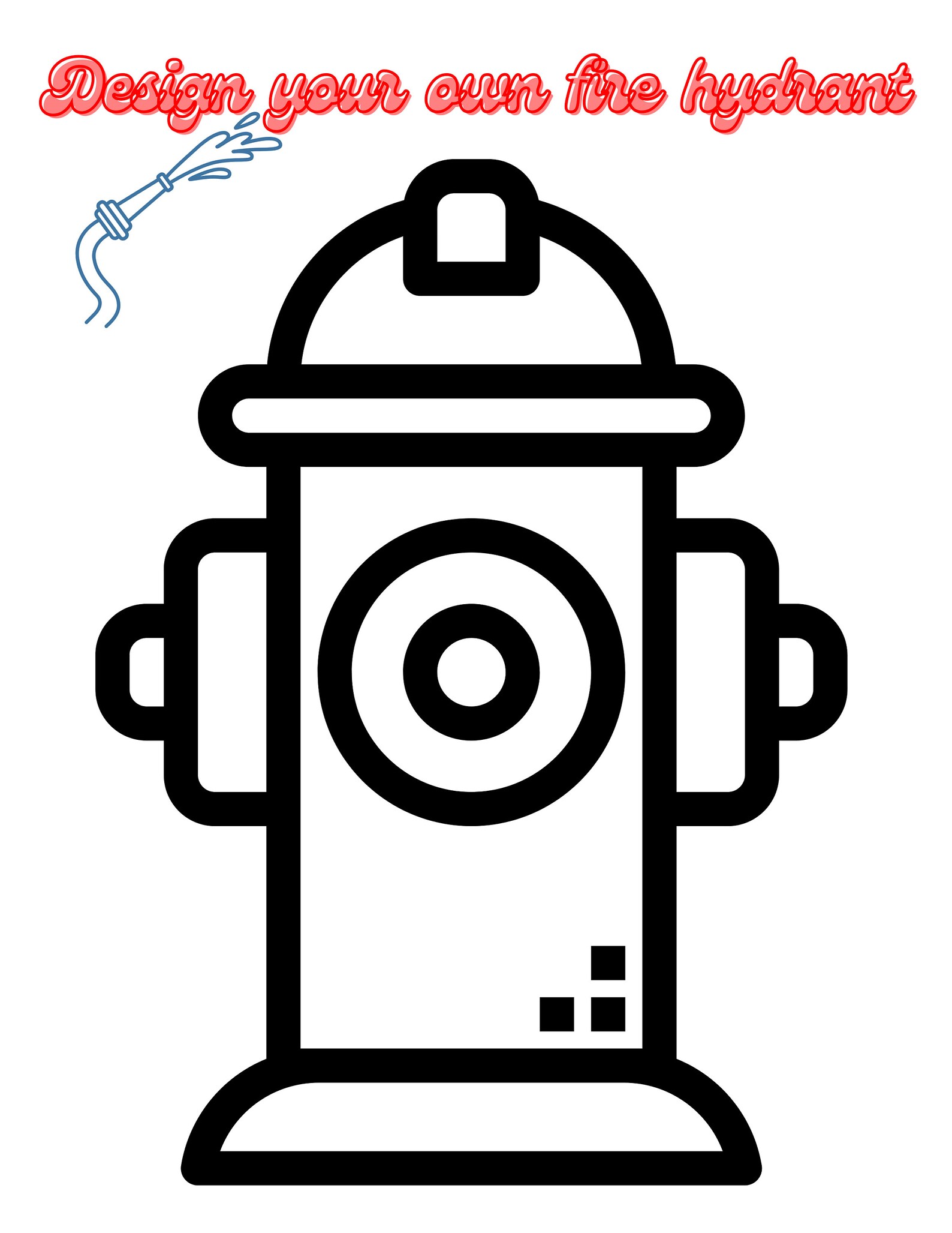 Firefighter Themed Printable Playdough Mats - Perfect for Toddlers ...