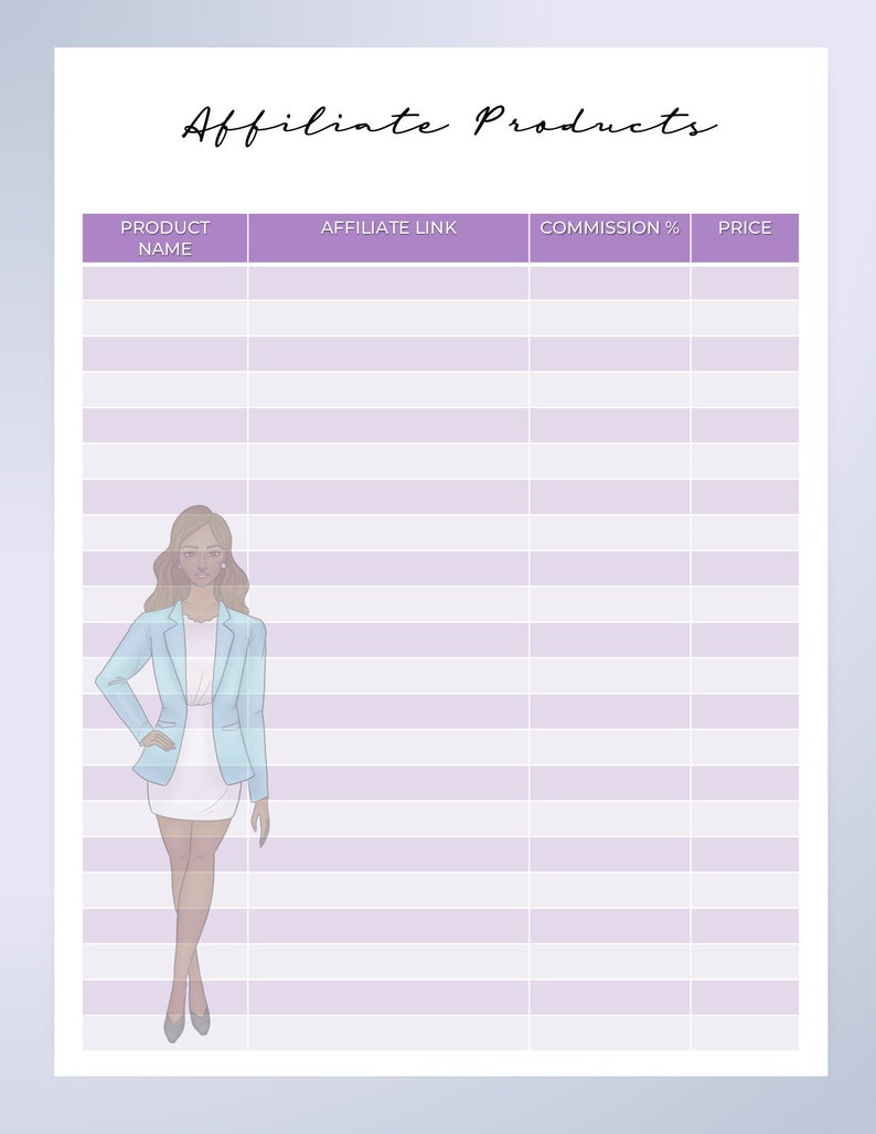 Girl Boss Printable Planner - Etsy
