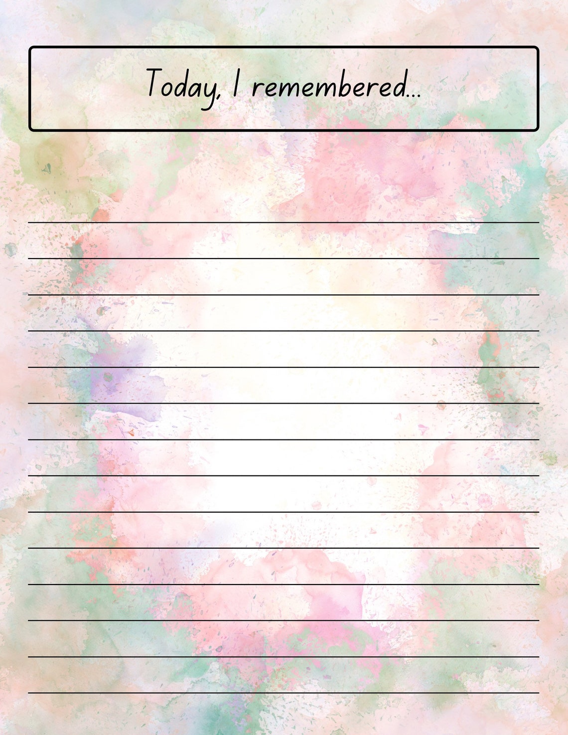 Printable Grief & Healing Journal 46 Pages - Etsy