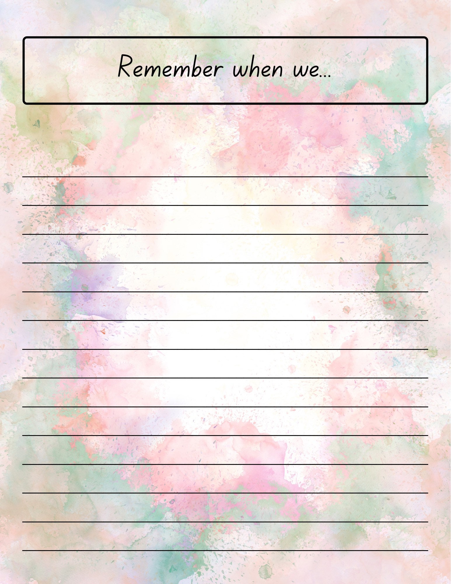 Printable Grief & Healing Journal - 46 Pages - Etsy