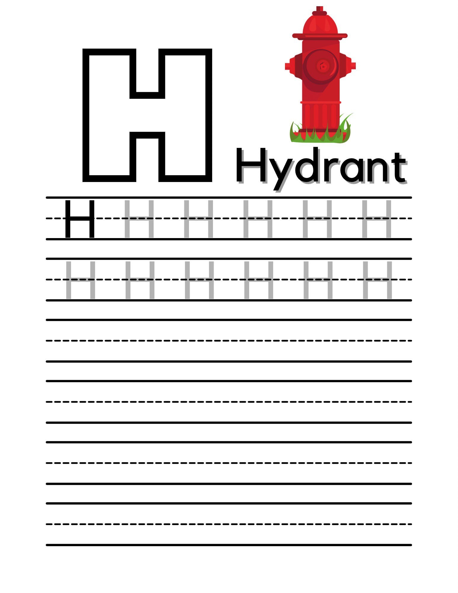 Fire-themed Alphabet Tracing Worksheets - Etsy