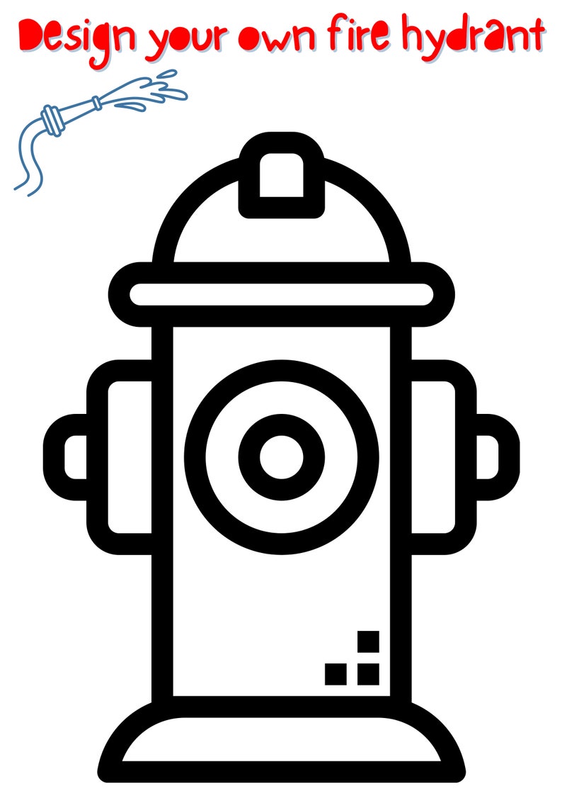 Firefighter Themed Printable Playdough Mats Perfect for - Etsy Canada