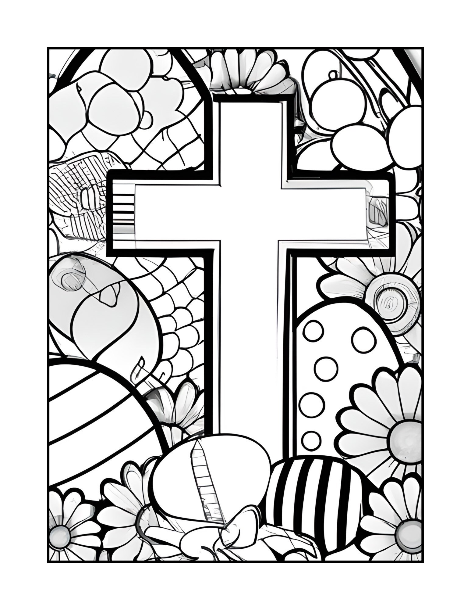 20-page Printable Easter Coloring Pack - Etsy
