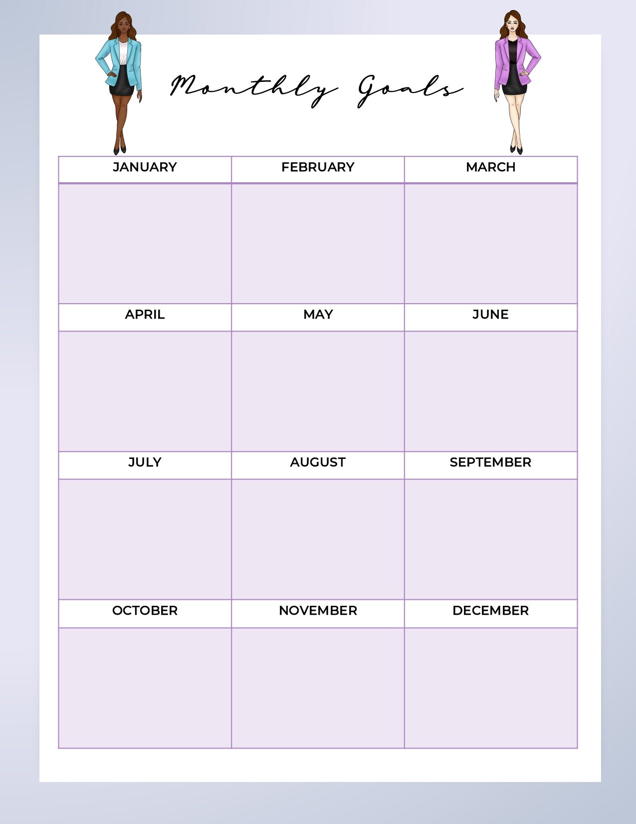 Girl Boss Printable Planner - Etsy