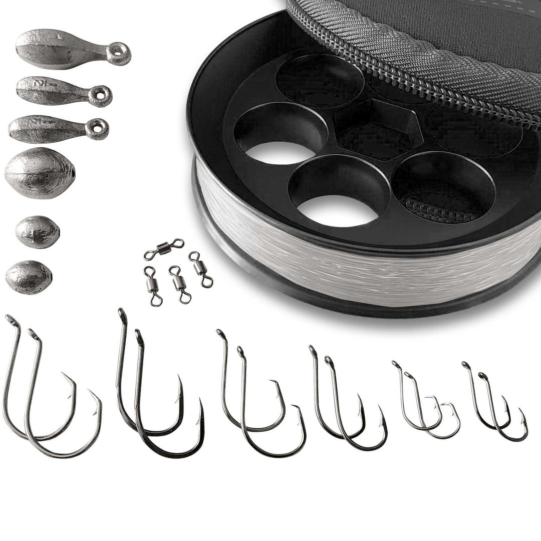 Yoyito Hand Line Fishing Kit – Pocket Travel Kit for Kayak, Casting ...