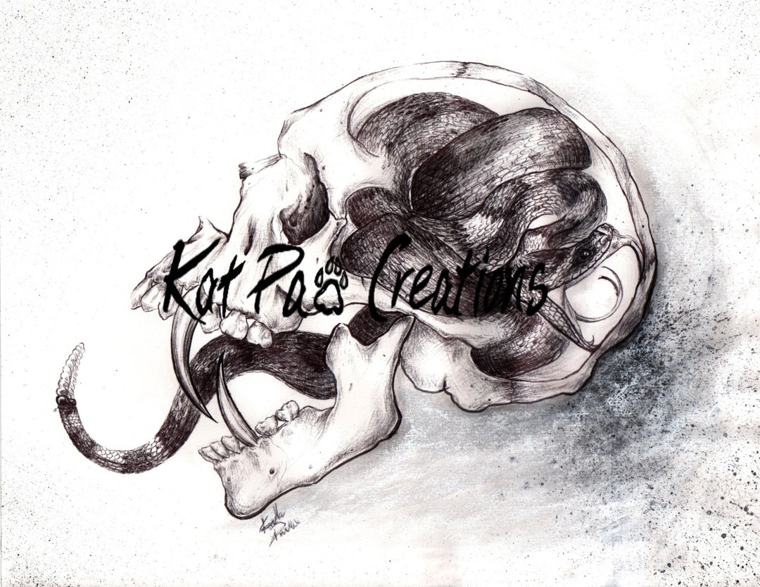 Poisoned Mind Art Print 8.5x11 or 5x7 - Etsy