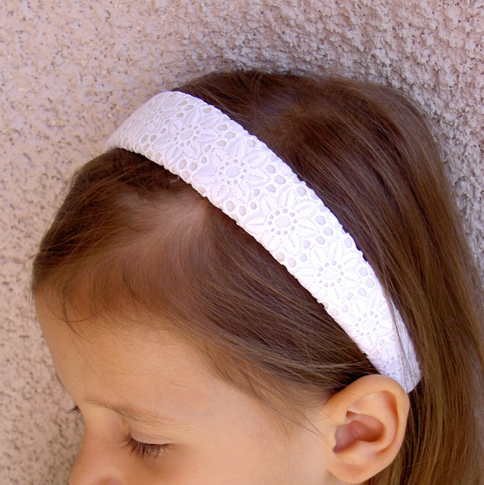First Communion Headband Lace Headband First Communion | Etsy