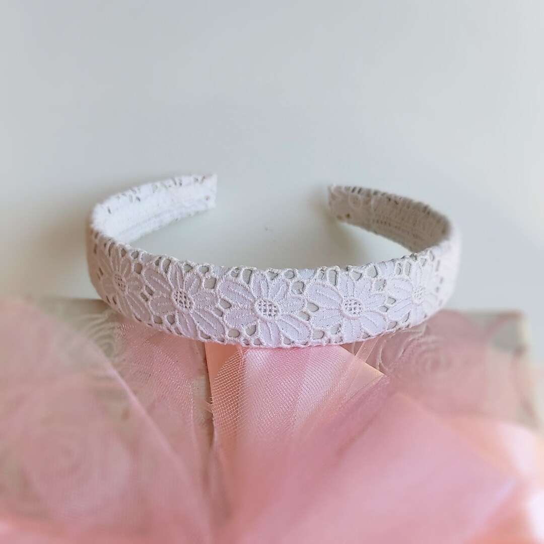 Communion Headband, First Communion Headpiece, Lace Headband, Holy ...