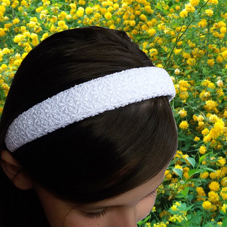 Communion Headpiece, Lace Headband, First Communion Headband, Flower ...