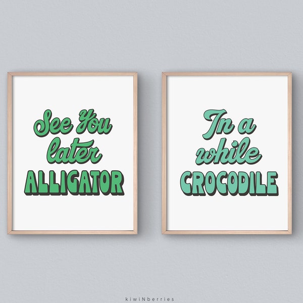 See You Later Alligator - Etsy