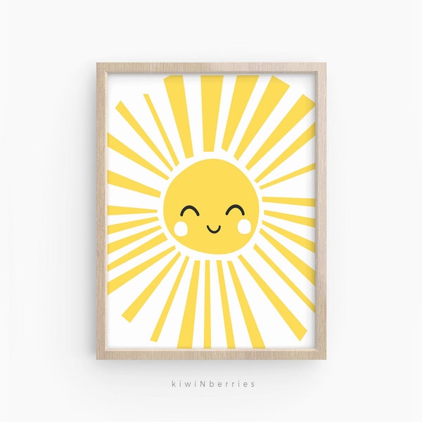 Sun Poster - Etsy
