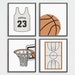 Basketball Digital Art, Printable Basketball, Gallery Wall Basketball ...
