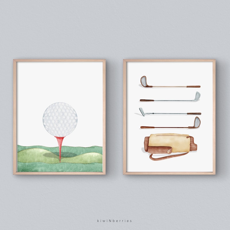 Golf Printable - Etsy