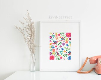 Mexican wall art | Etsy