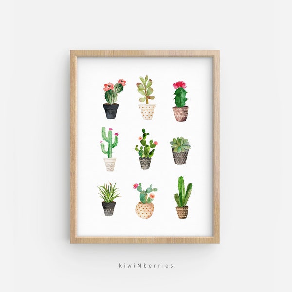 Succulent Wall Art - Etsy