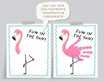 Summer Handprint Craft - Etsy