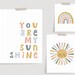 You Are My Sunshine Print Kids Room Decor Gender Neutral - Etsy