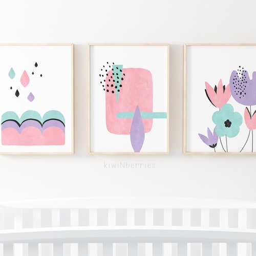 Abstract Art for Kids Printable Wall Art Abstract Painting - Etsy