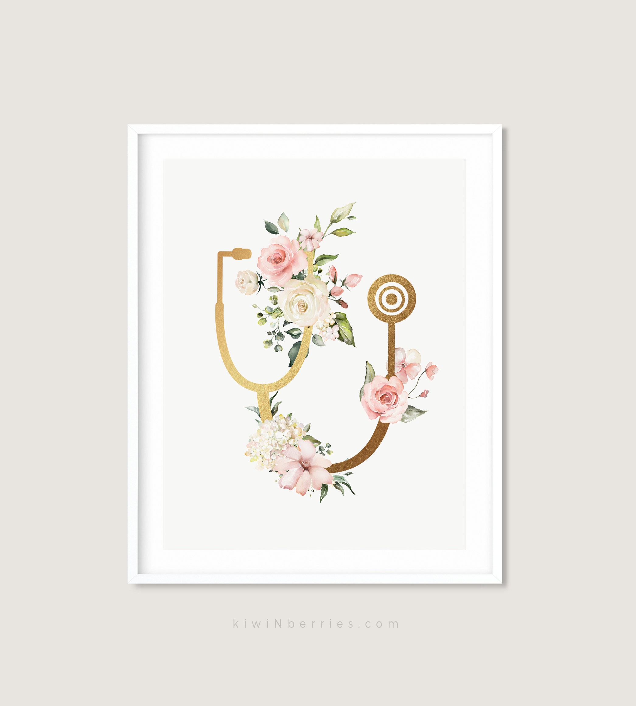 Stethoscope Prints Medical Art Prints Nurse or Doctor Gift - Etsy