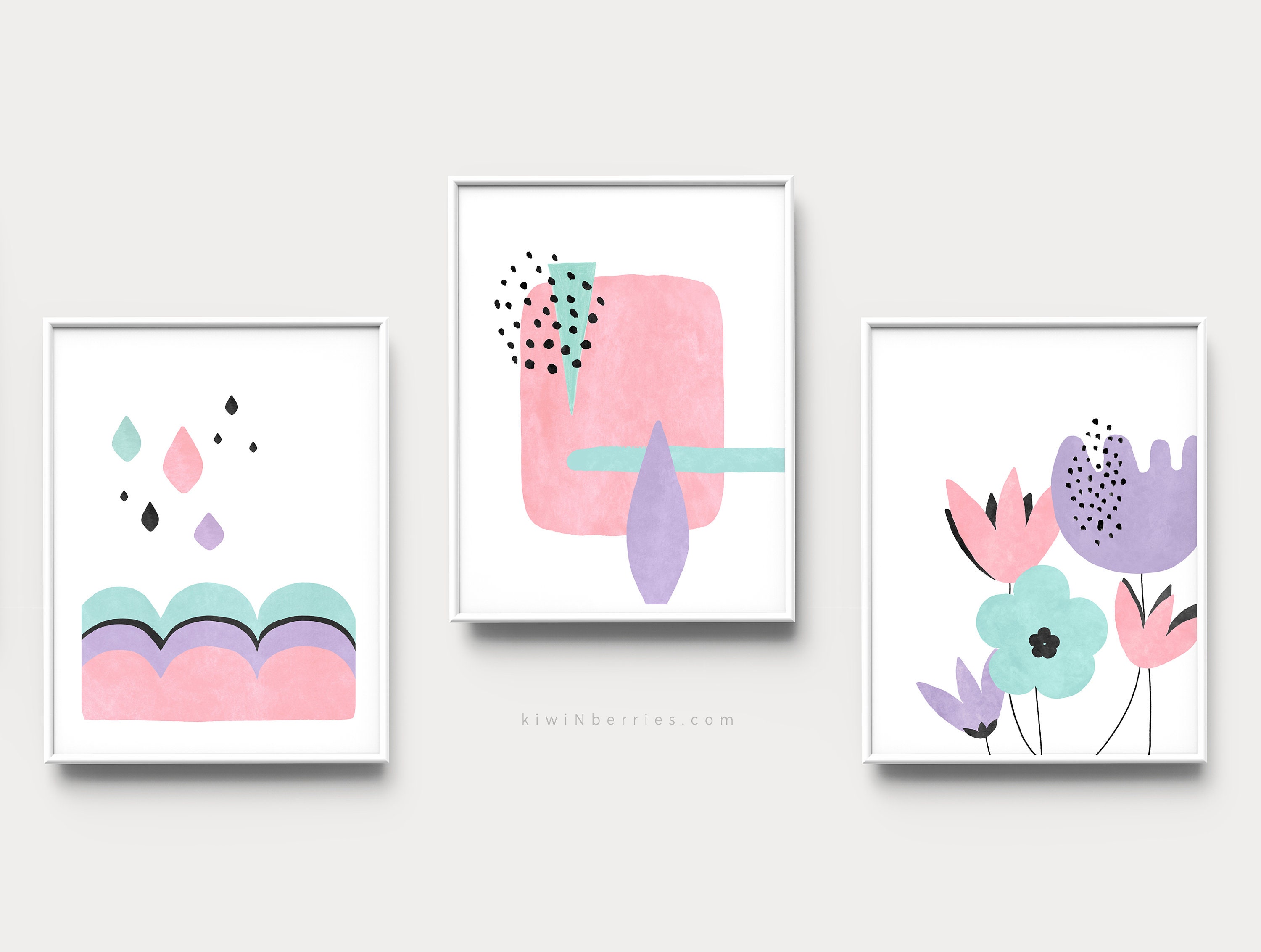 Abstract Art for Kids Printable Wall Art Abstract Painting | Etsy