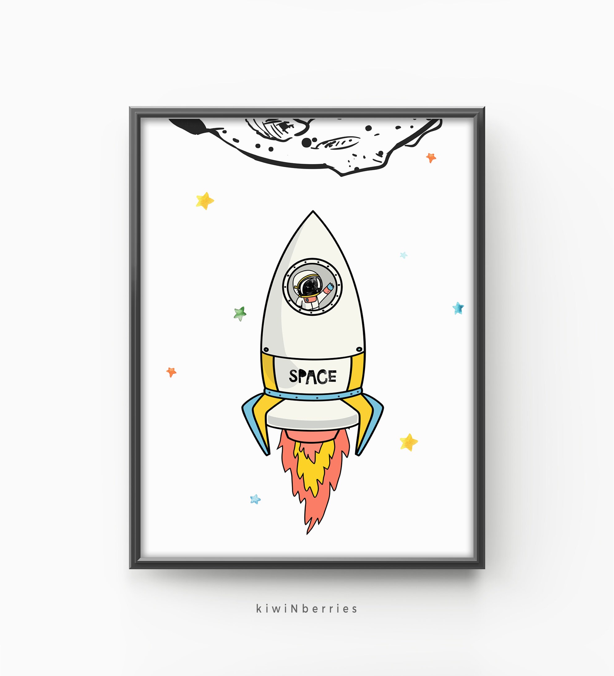 Space Art Prints Space Printable Art Universe Wall Art | Etsy