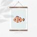 Clownfish Print, Clownfish Poster, Ocean Wall Art Kids, Ocean Printable ...