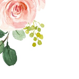 Farmhouse Nursery Decor, Blush Pink Florals, Pink Flowers, Printable ...