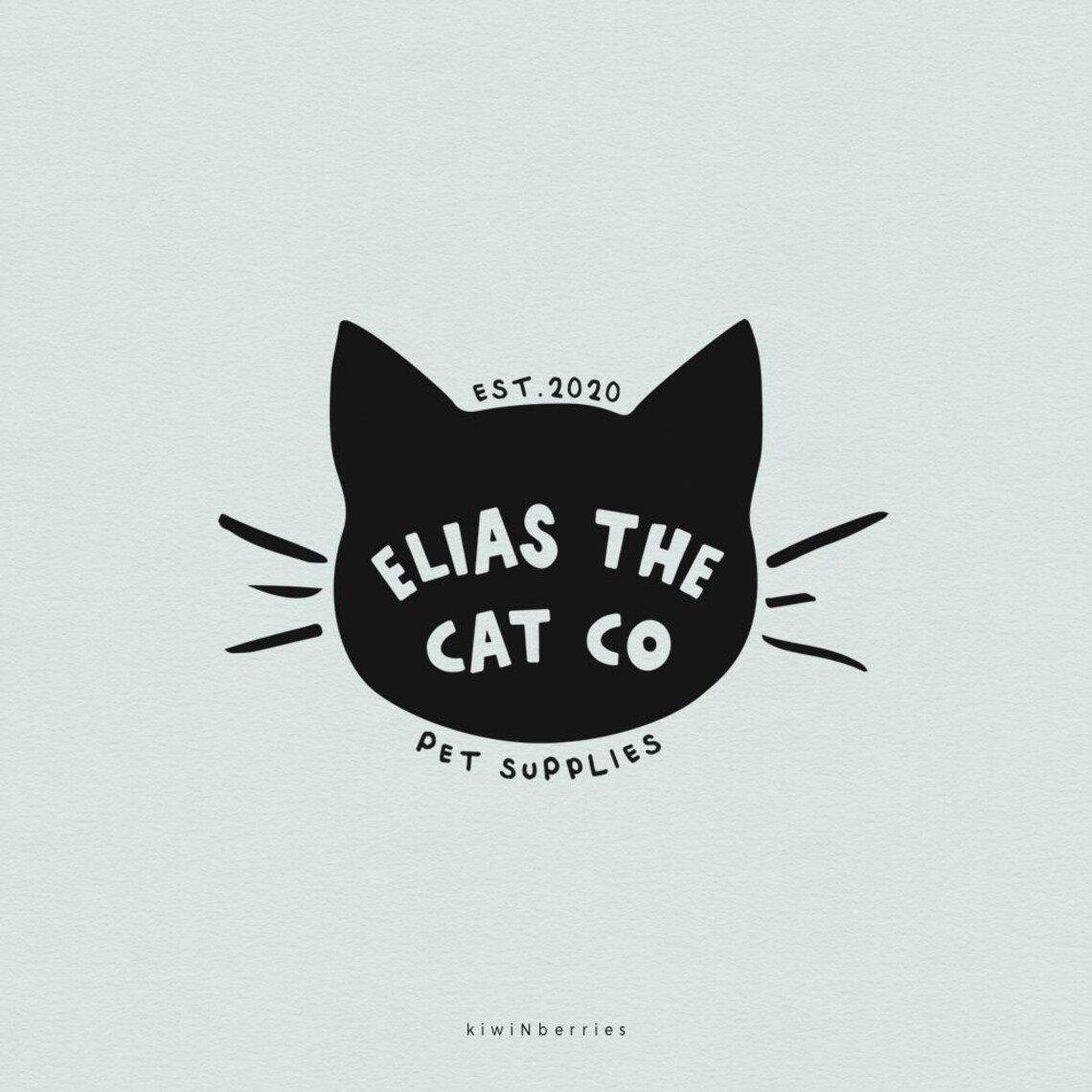 Quirky Cat Logo Design – Pet Shop Branding (digital File) - Etsy