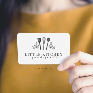 Kitchen Logo Design, Restaurant Cook, Watermark, Affordable Premade ...