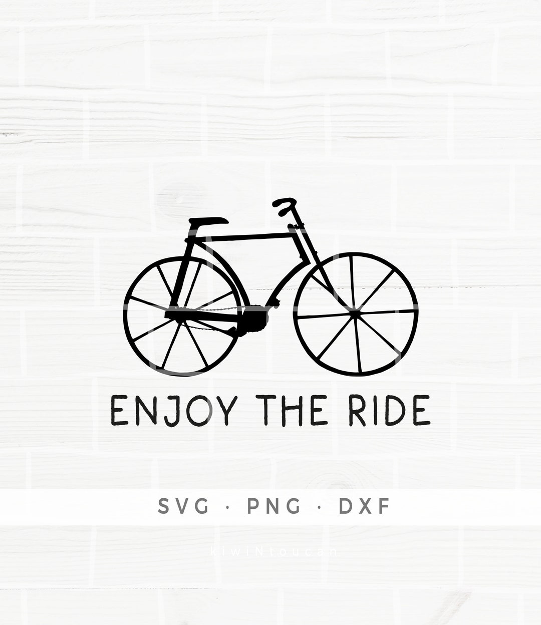 Enjoy the Ride SVG, Bicycle SVG, Popular SVG, Cutting Files for Cricut ...