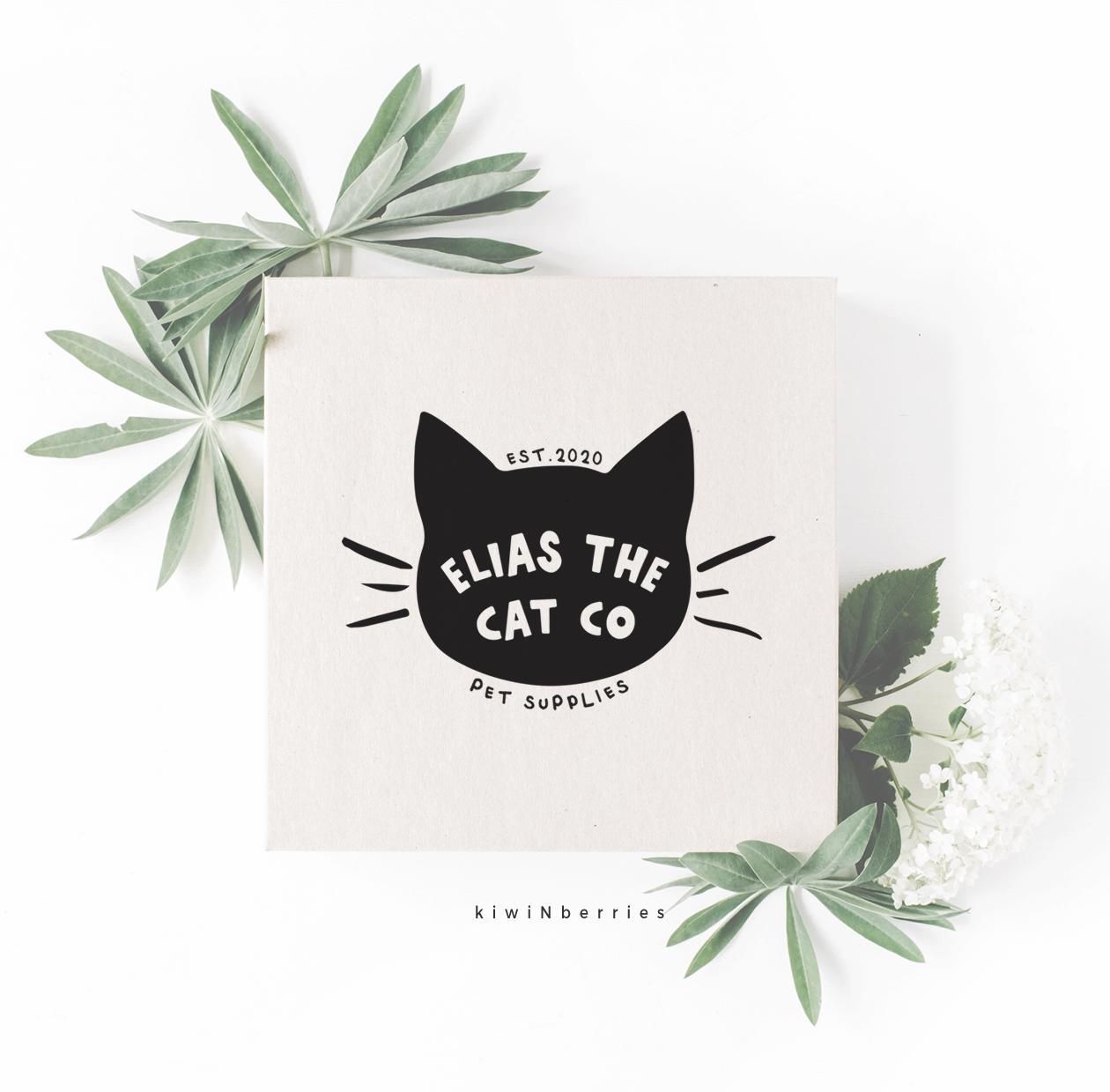 Quirky Cat Logo Design – Pet Shop Branding (digital File) - Etsy