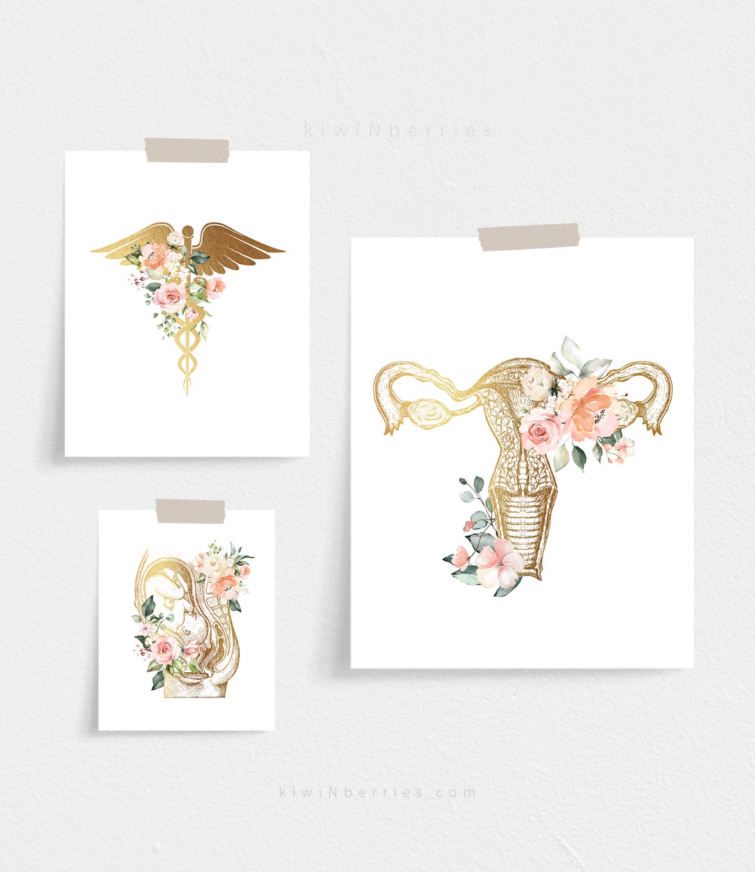 Obgyn Office Decor, Obstetrician Office Wall Art, Duola Midwife Gifts ...