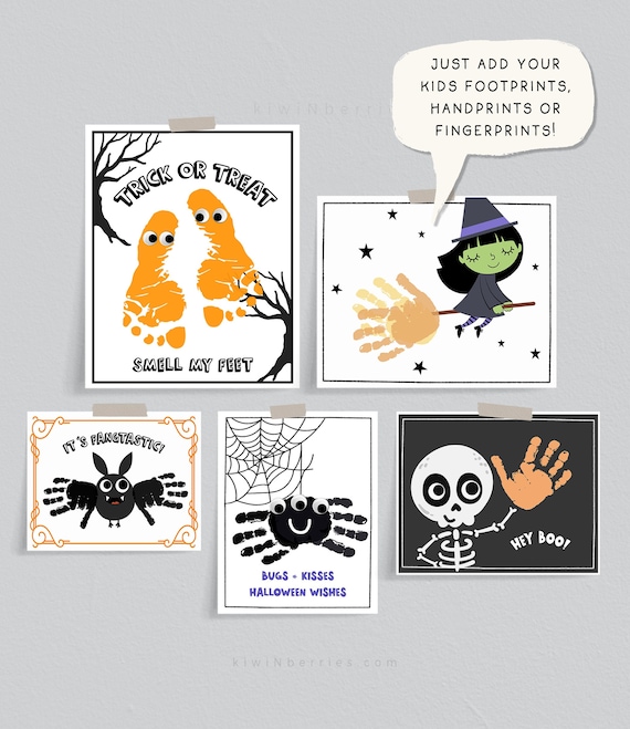 Manualidades De Halloween Para Niños En Edad Preescolar Que Se Pueden Imprimir