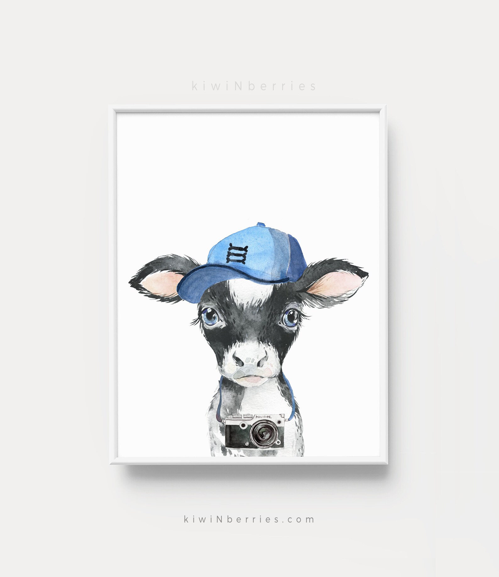 Cool Cow Print Printable Art for Kids Fun Prints Toddler - Etsy