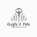 Craft Logo Design, Scissors Logo, Premade Logo, Small Business Branding ...