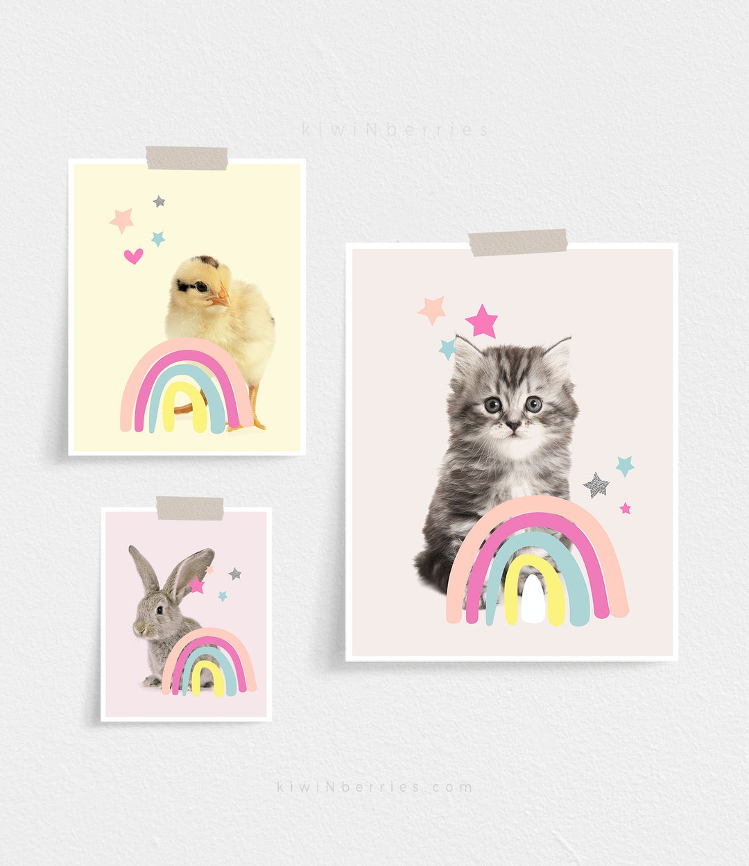 Fun Printable Art for Girls, Quirky Art Prints, Girly Sweet Wall Art ...