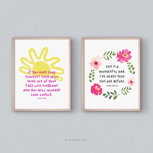 Printable Quote Bundle, Motivational Quote Prints, Motivational Posters ...