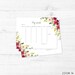 Weekly Planner Printable, Floral Planner, Undated Weekly Plan ...