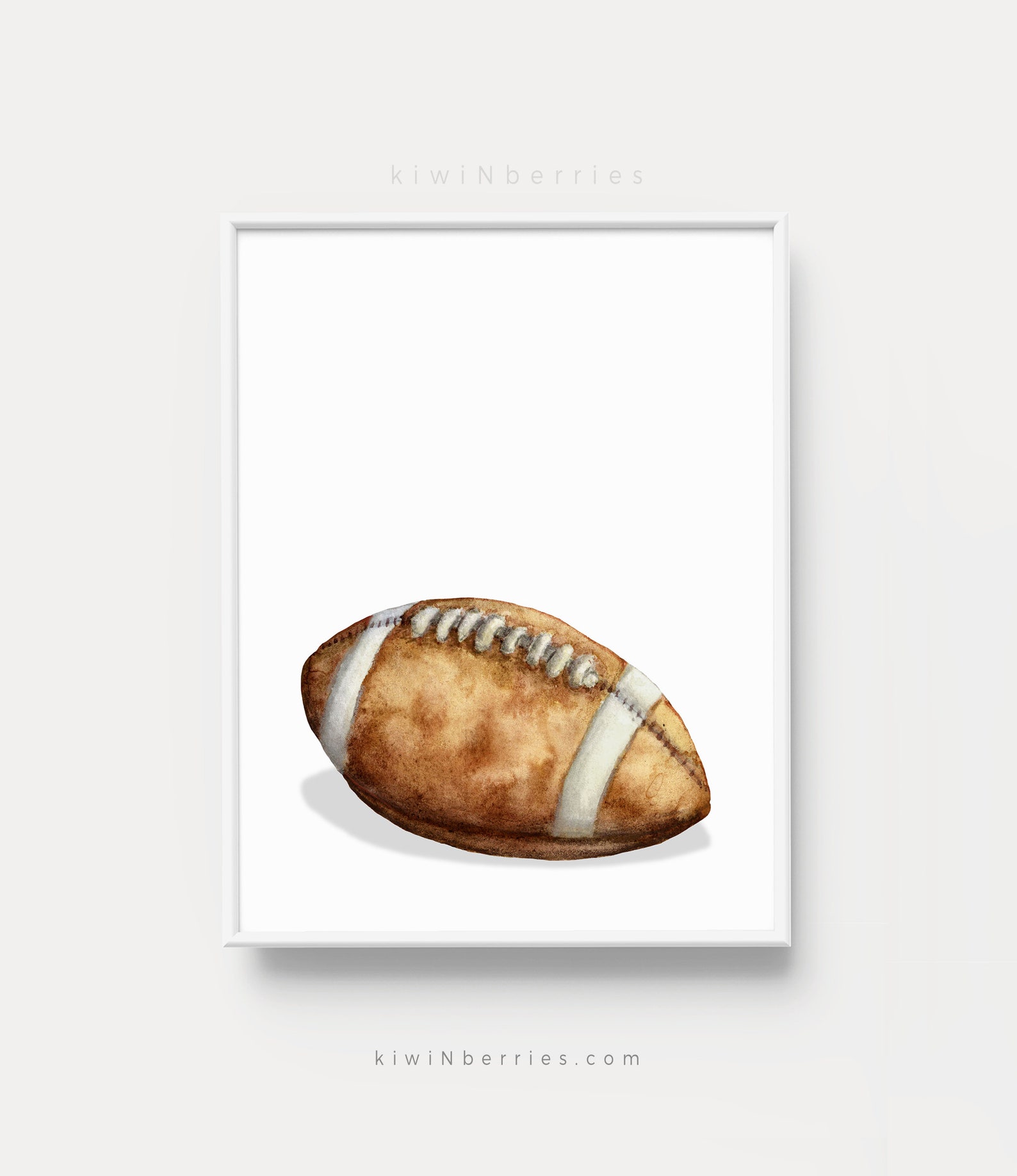 Football Print Set Football Printable Art Football Posters - Etsy