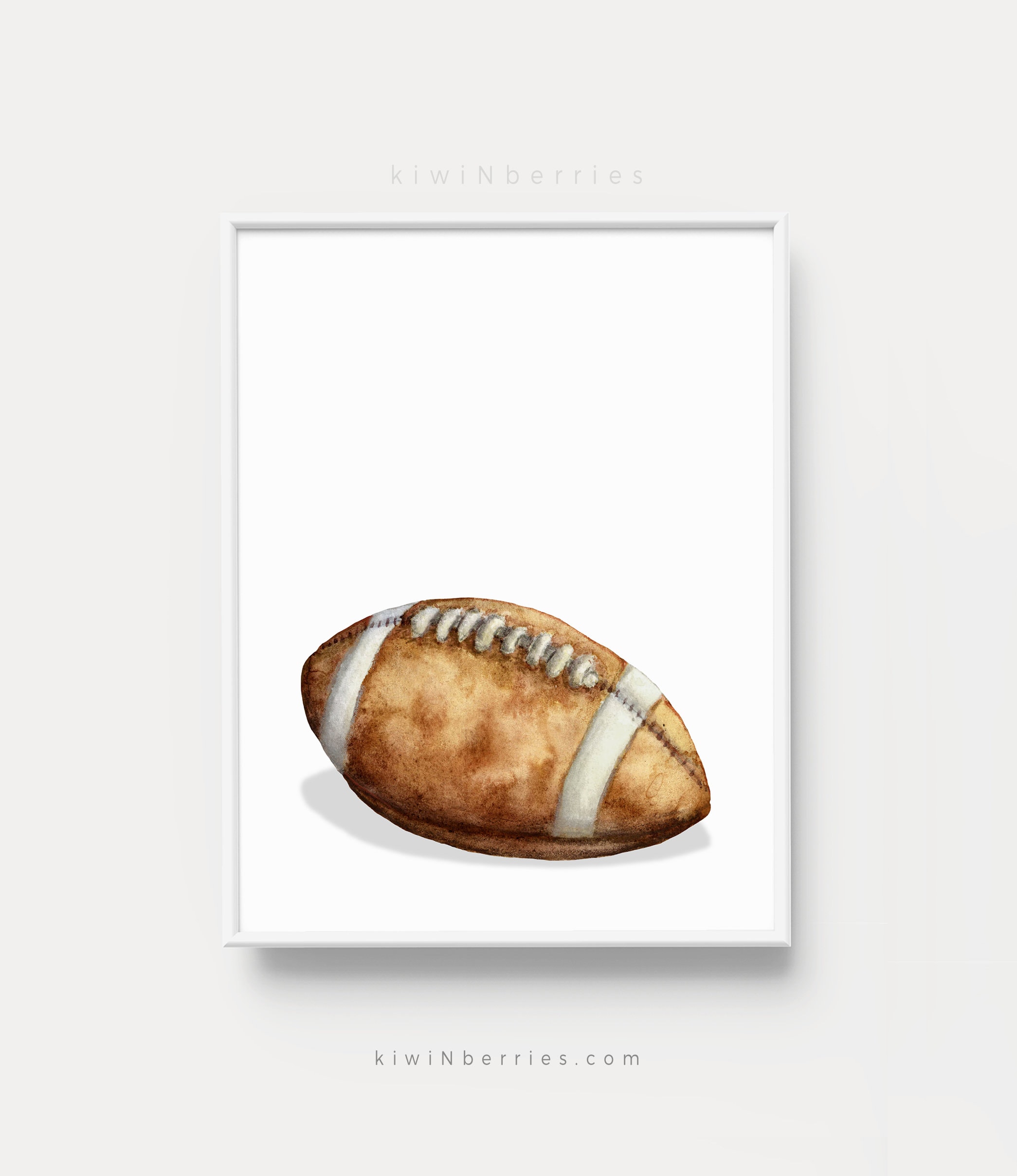 Football Print Set Football Printable Art Football Posters - Etsy