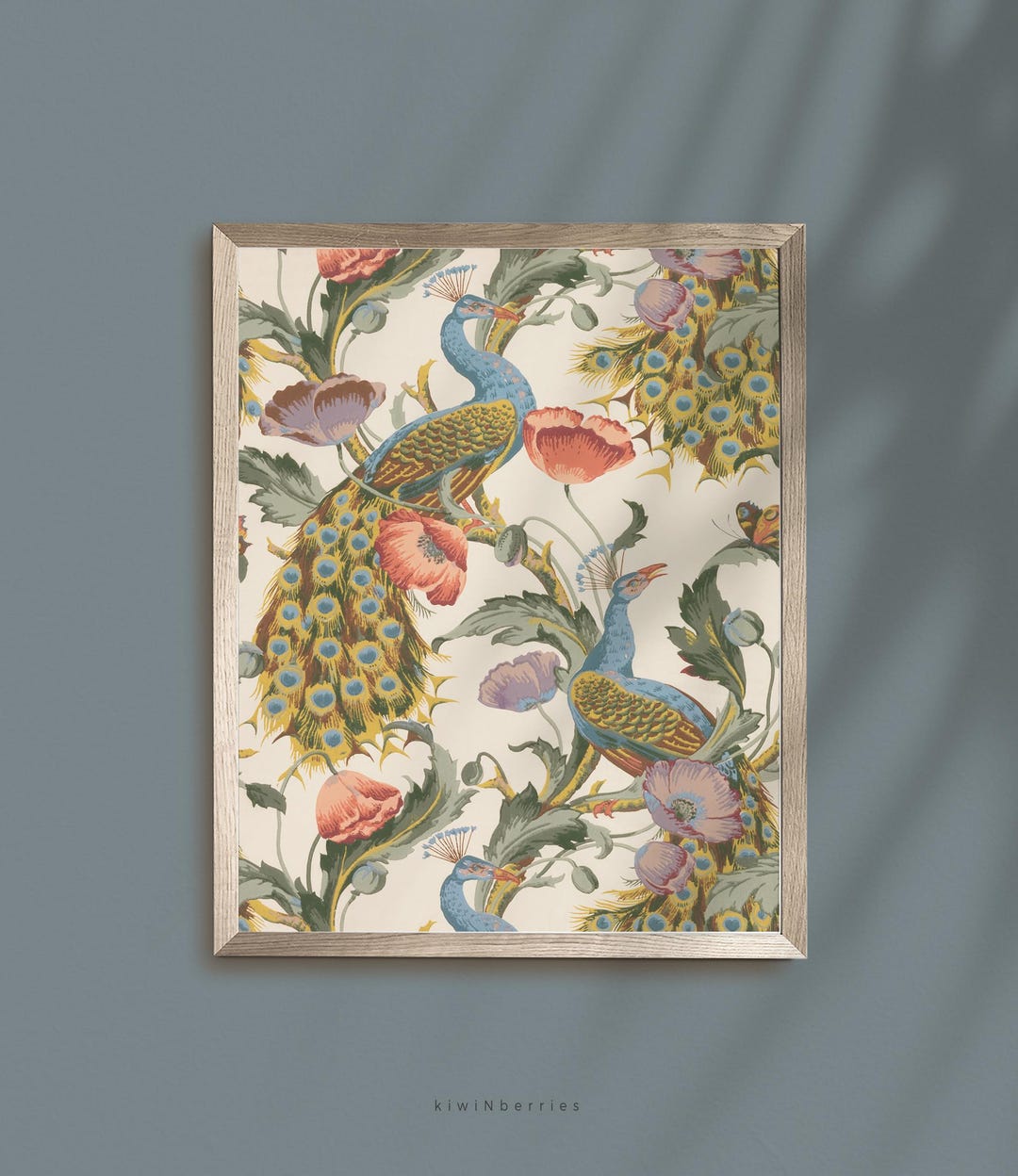 Quirky Pattern Poster, Kitschy Decor, Printable Wall Art, DIY ...