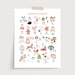 Christmas ABC Print, Christmas Alphabet, Holiday Decorations, Christmas ...